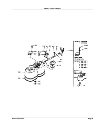 Kubota b5100 d p tractor parts catalogue manual | PDF