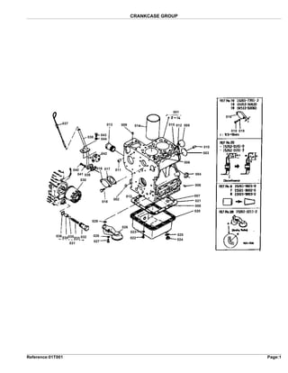 Kubota b5100 e p tractor parts catalogue manual | PDF