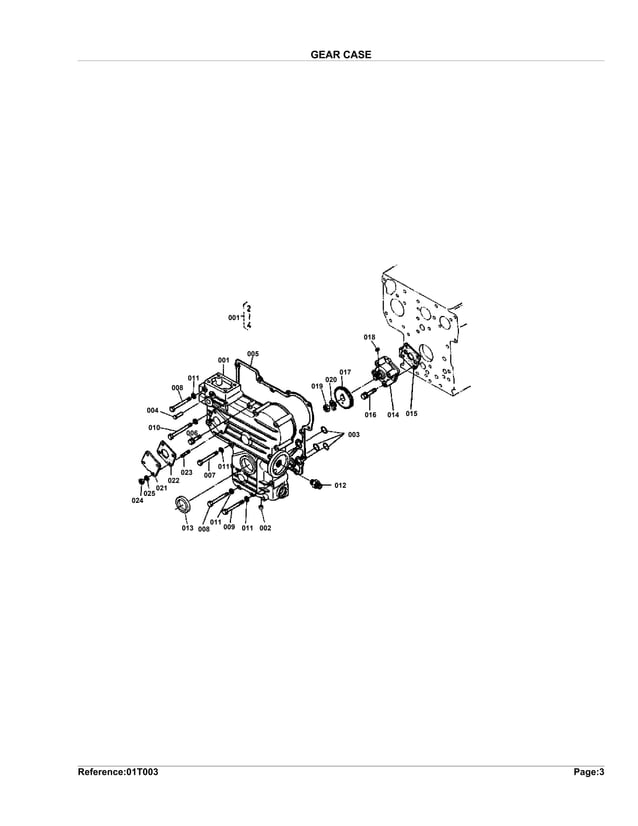 Kubota b6100 hst e tractor parts catalogue manual | PDF