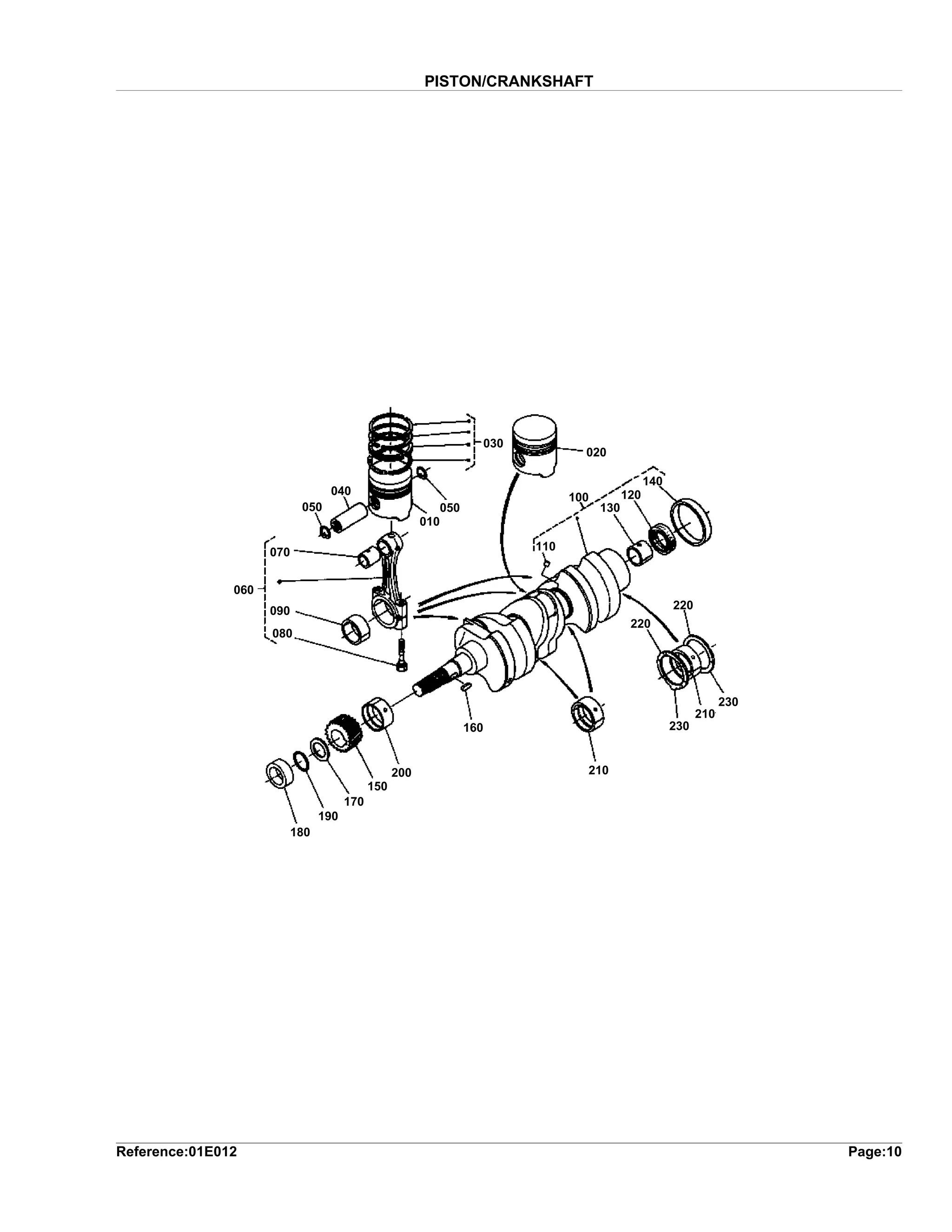 Kubota b7200 e tractor parts catalogue manual | PDF
