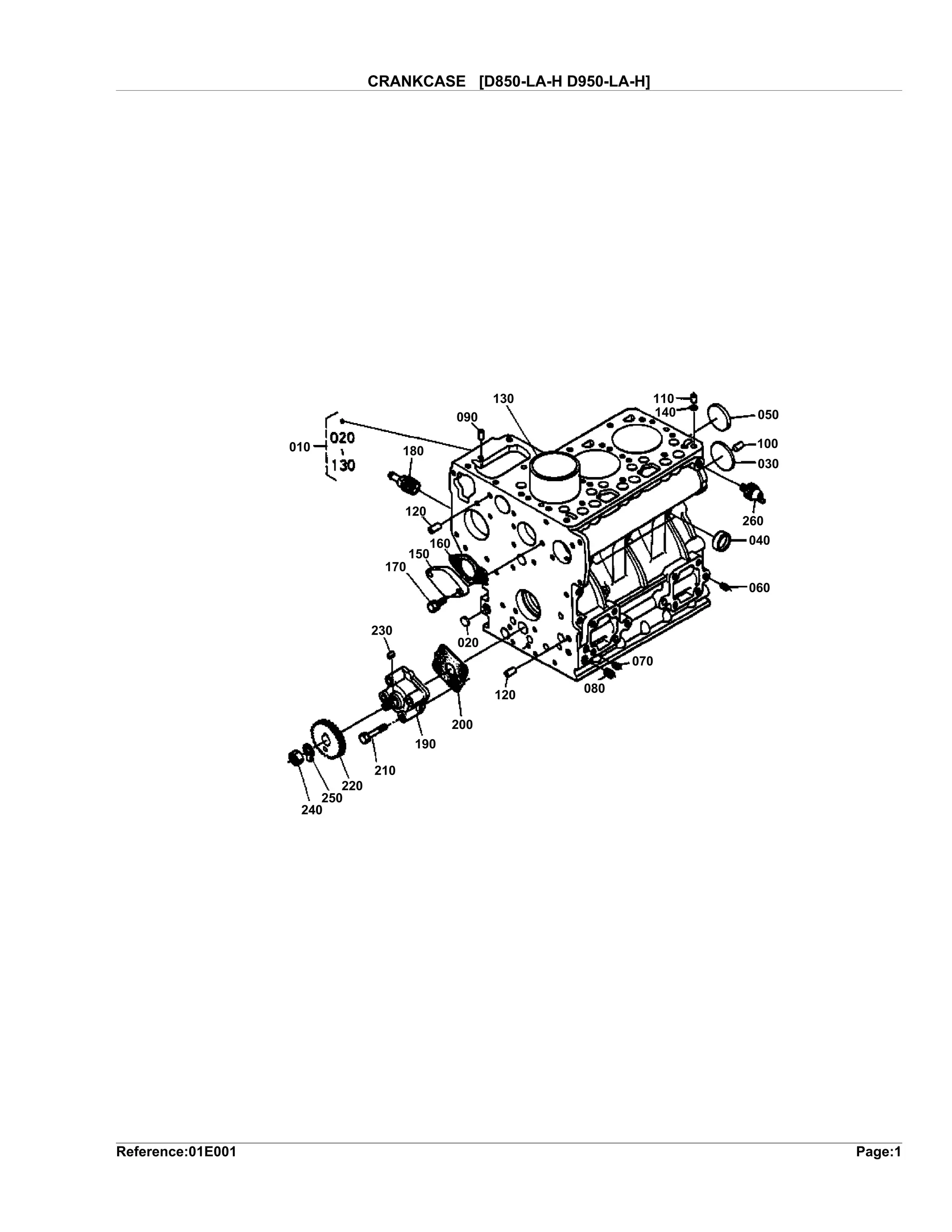 Kubota b7200 hstd tractor parts catalogue manual | PDF