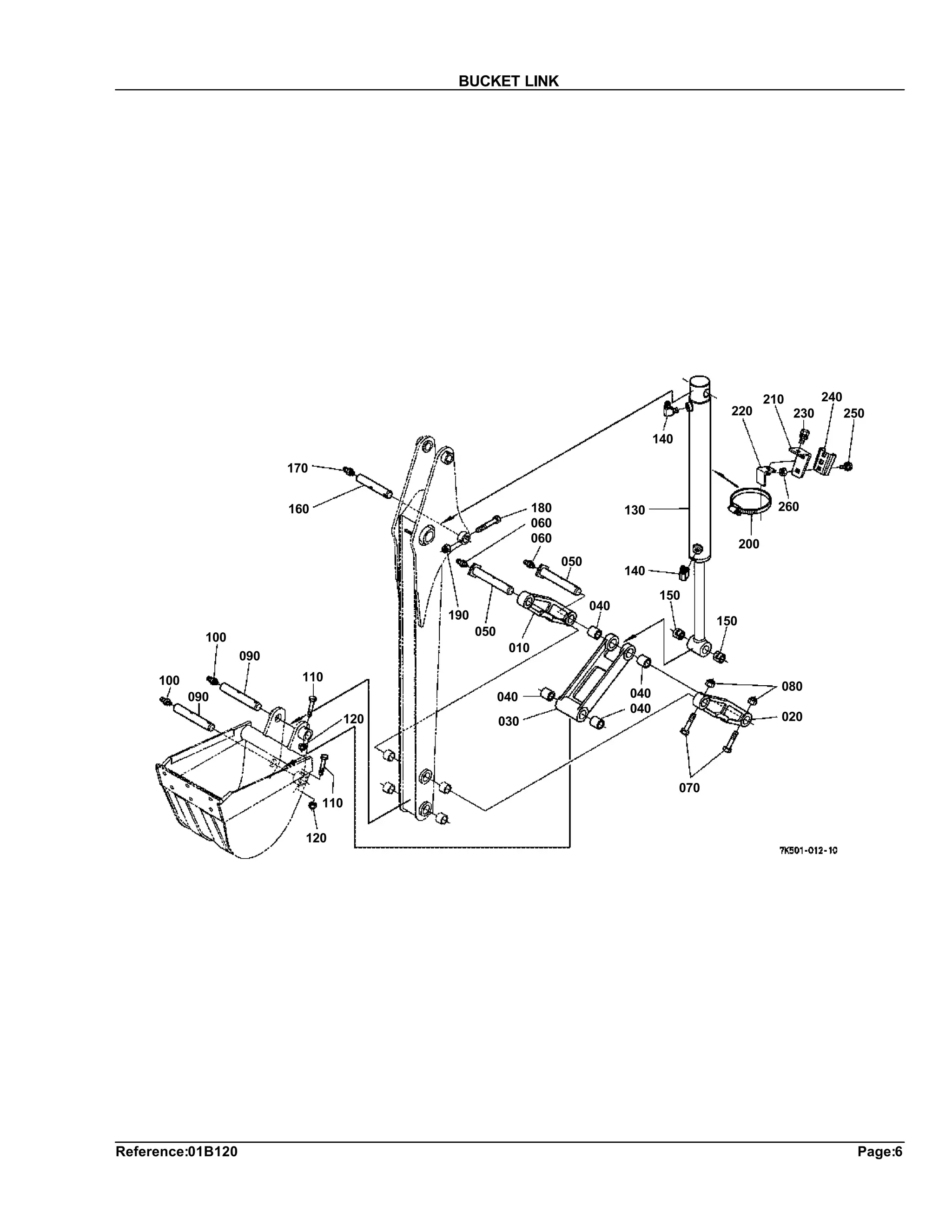 Kubota bh75 backhoe parts catalogue manual | PDF