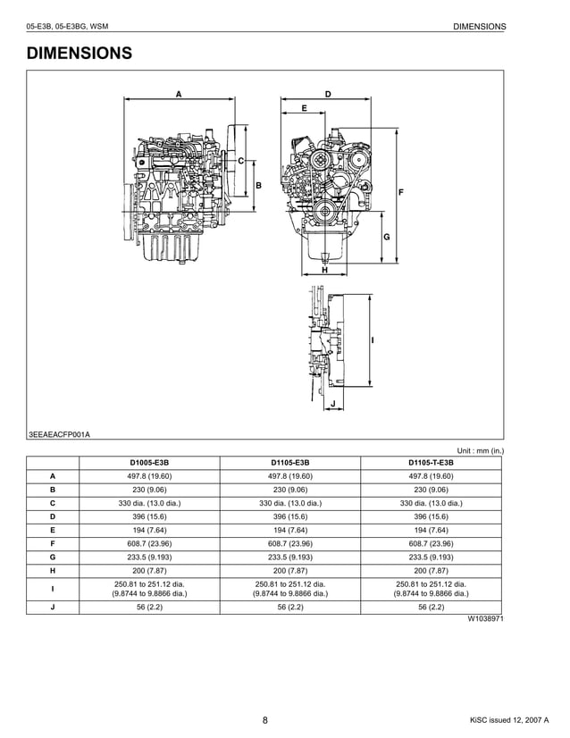 KUBOTA D1105-E3B DIESEL ENGINE Service Repair Manual.pdf