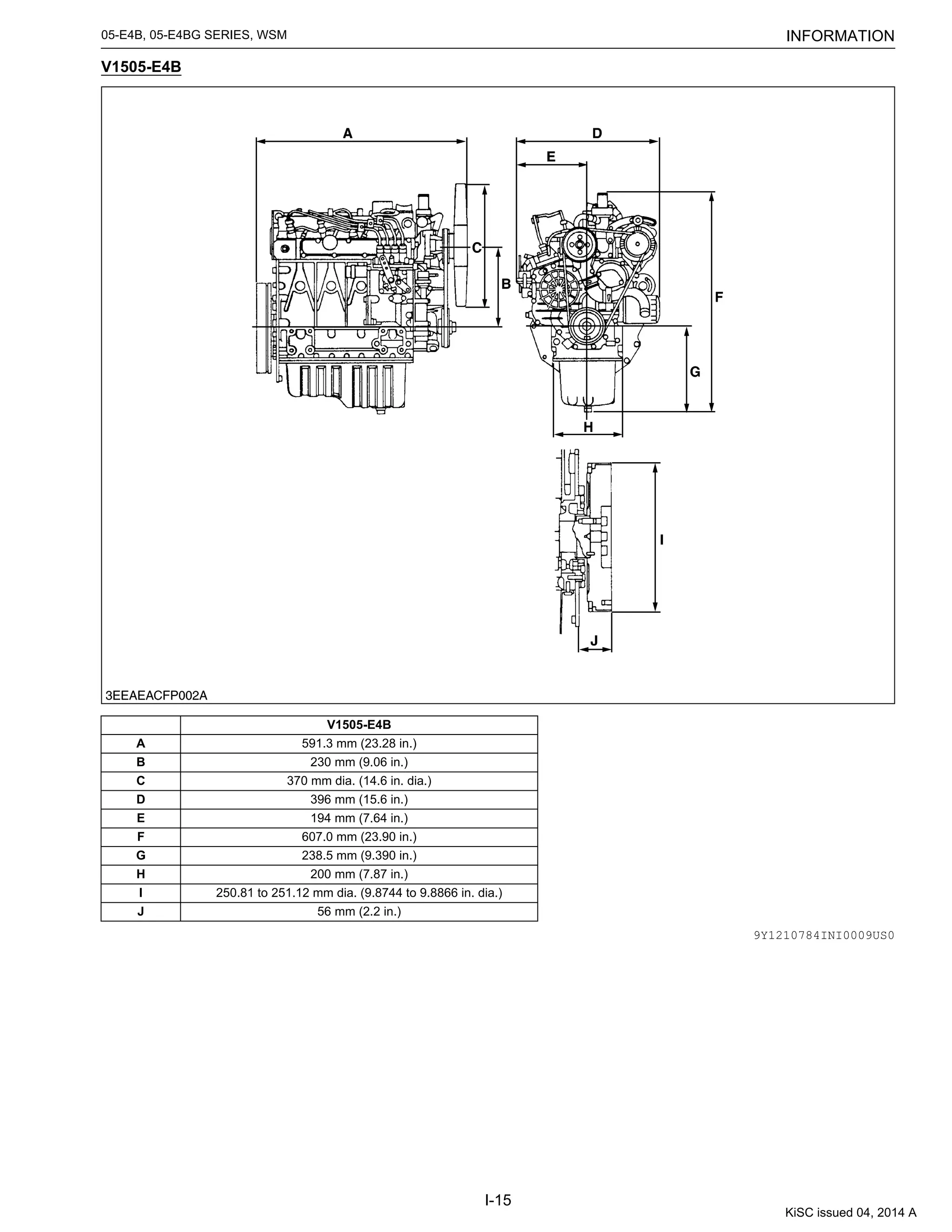 Kubota d1105 e4 bg diesel engine service repair manual | PDF