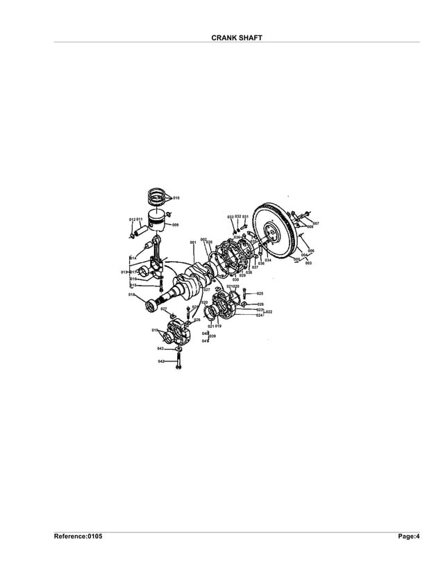 Kubota l175 tractor parts catalogue manual | PDF