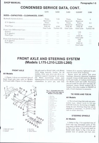 Kubota l225 tractor service repair manual | PDF