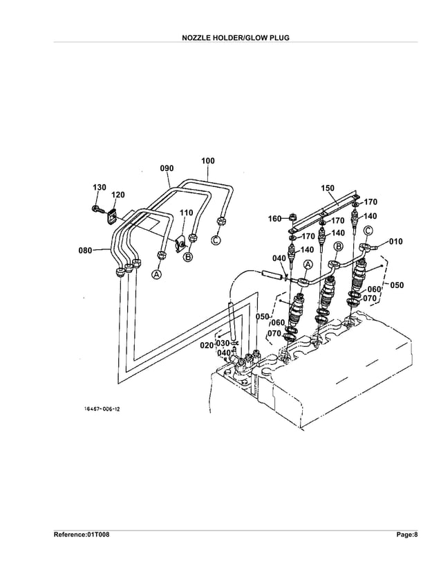 Kubota l2500 dt tractor parts catalogue manual | PDF