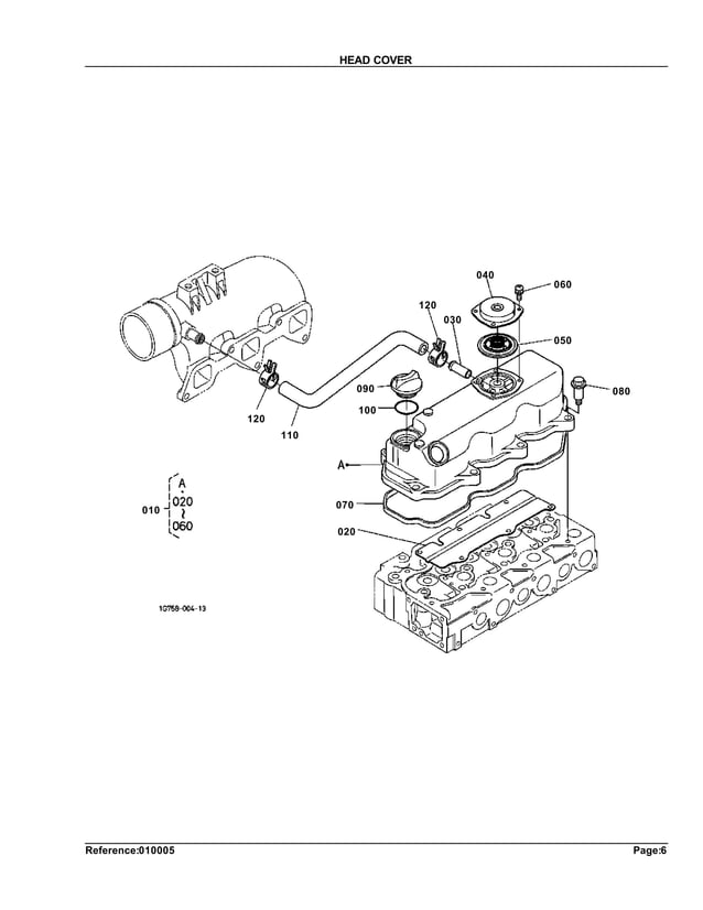Kubota l2800 hst tractor parts catalogue manual | PDF