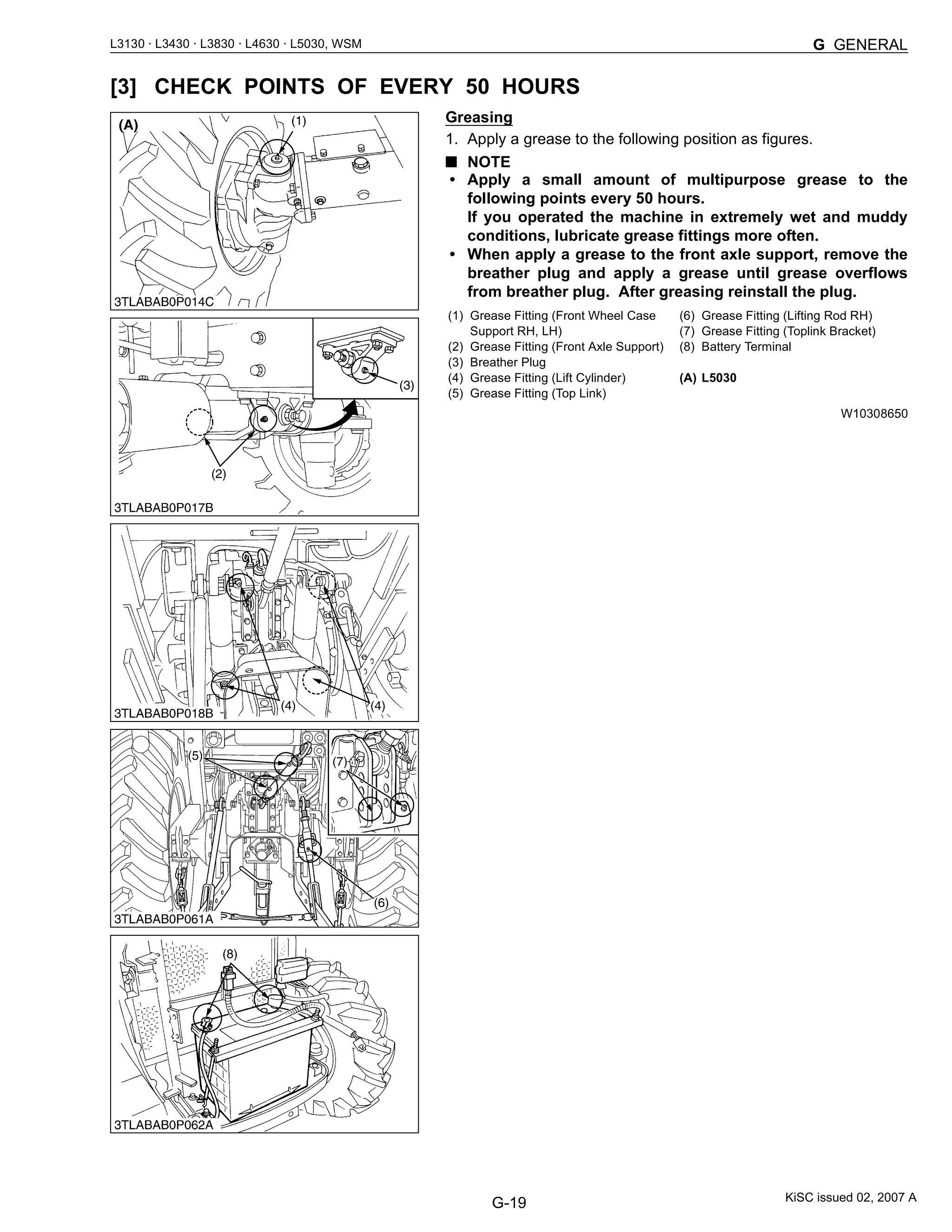 Kubota l3130 tractor service repair manual | PDF