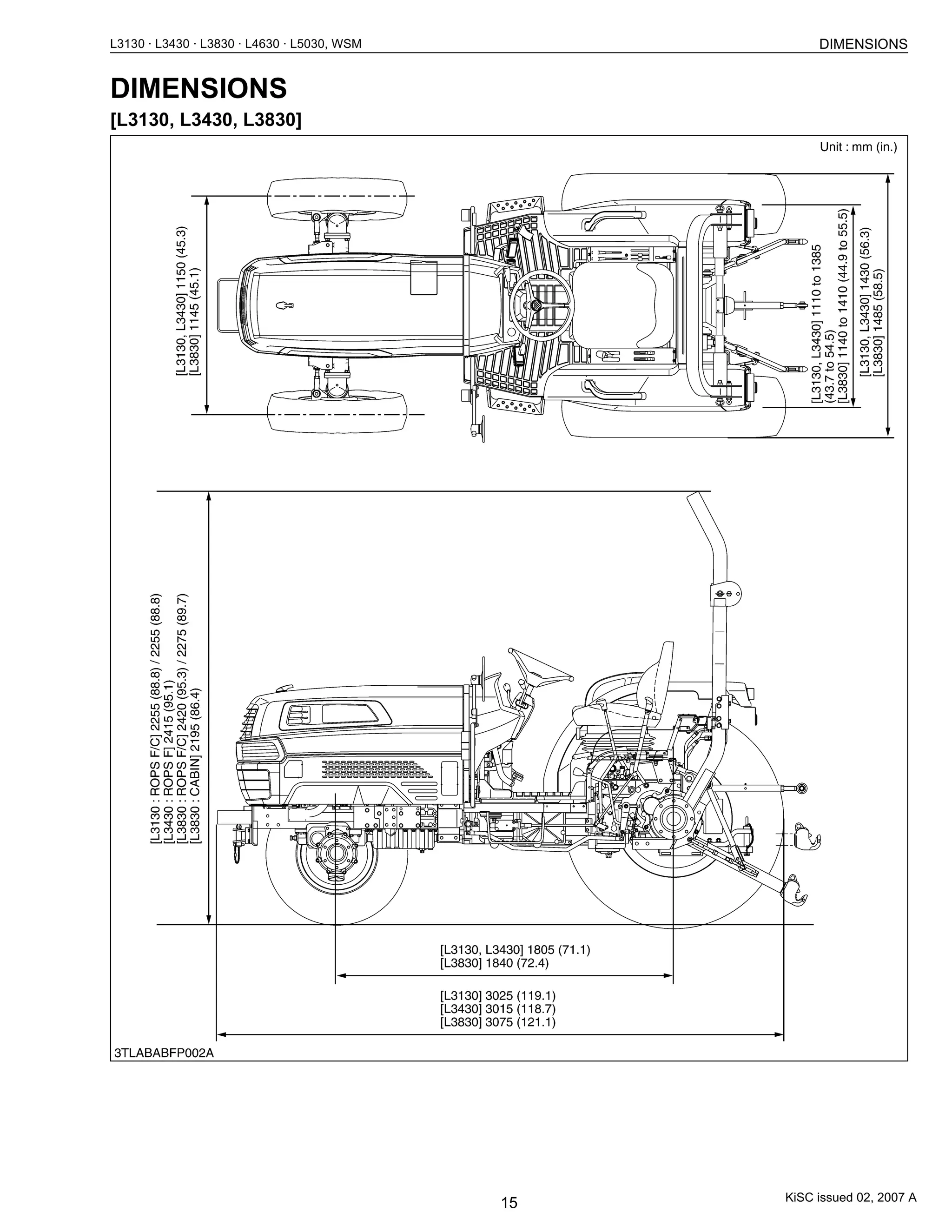 Kubota l3830 tractor service repair manual | PDF