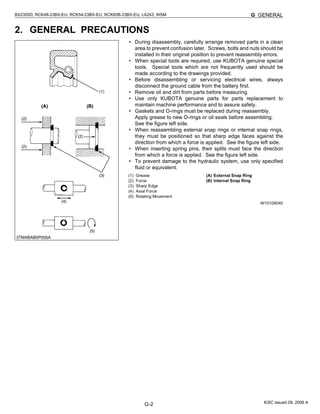 Kubota la243 tractor service repair manual | PDF