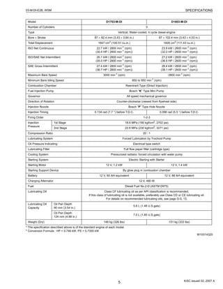 Kubota v2203 m-di diesel engine service repair manual | PDF