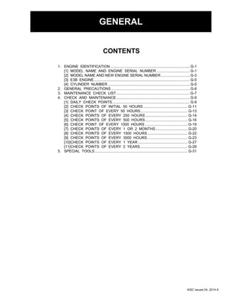 Kubota v3307 di-t-e3 b diesel engine service repair manual | PDF