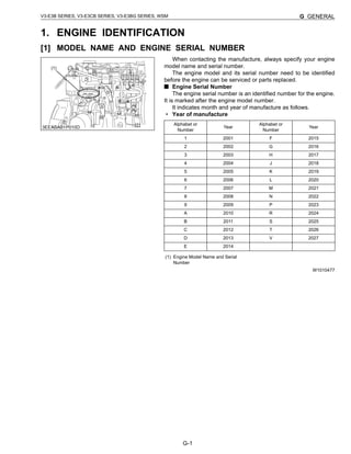 Kubota v3600 t-e3 bg diesel engine service repair manual | PDF