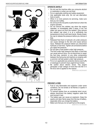 Kubota wg972 e2 natural gas engine service repair manual | PDF