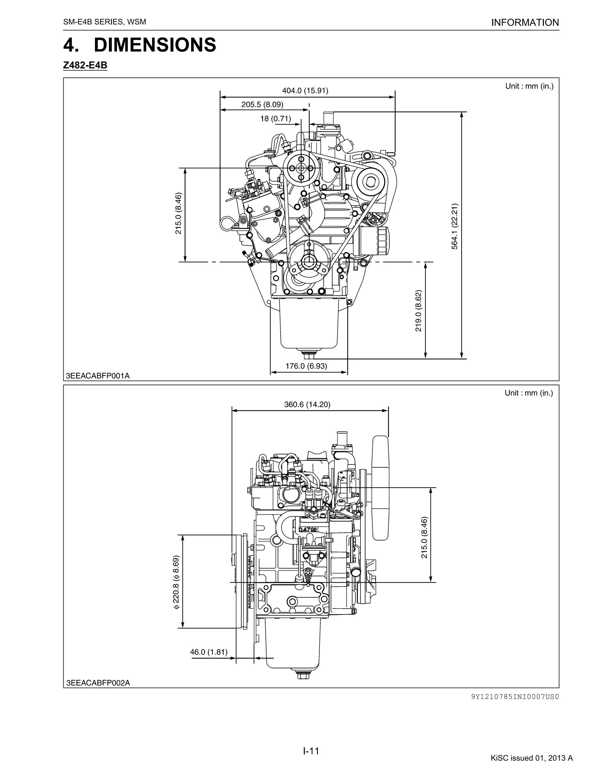 Kubota z602 e4 b diesel engine service repair manual | PDF