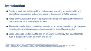 Explanatory Capabilities of Large Language Models in Prescriptive ...