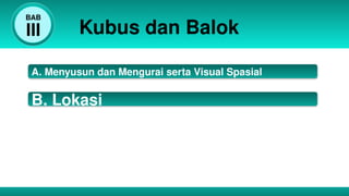 KUBUS DAN BALOK.pptx dimensi tiga, matematika | PPTX