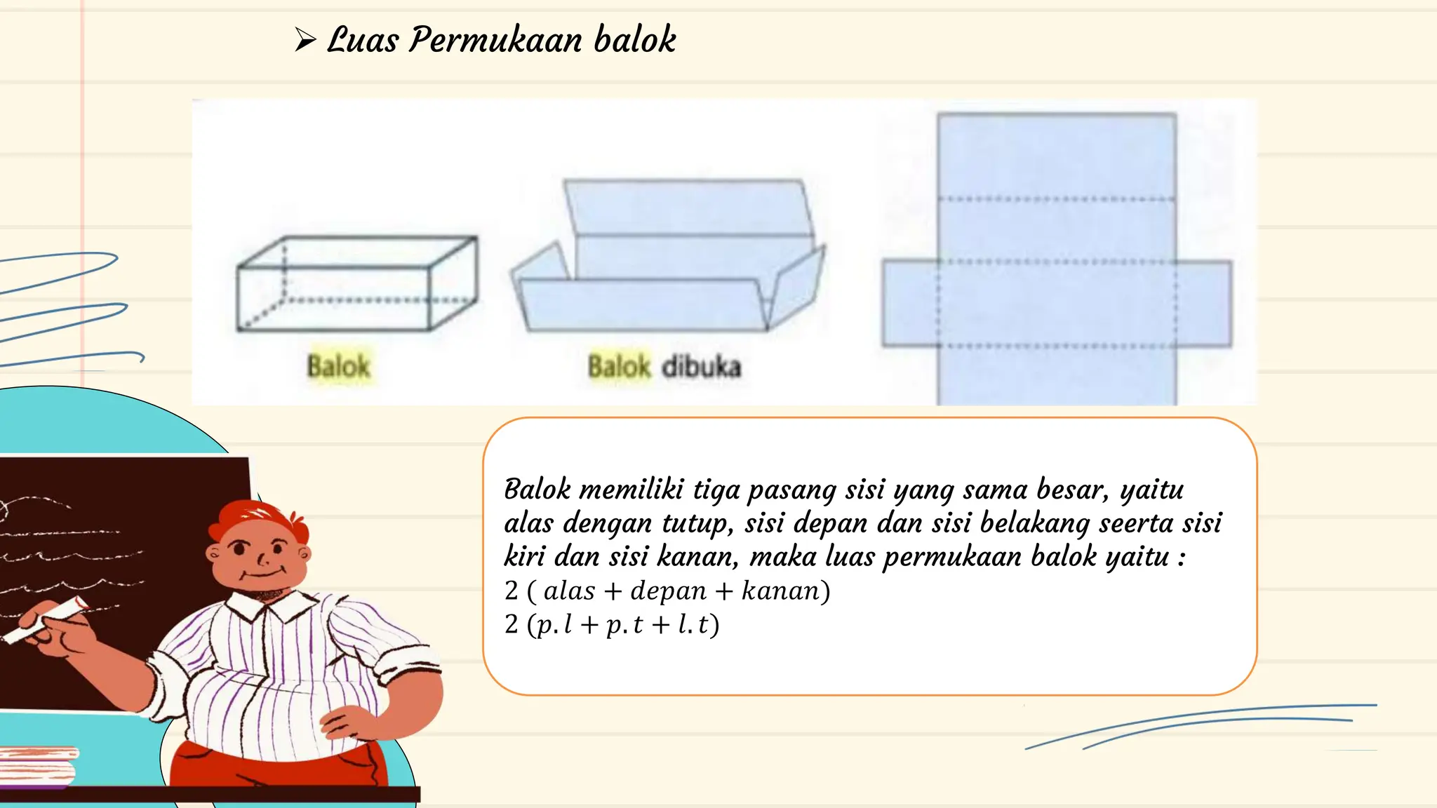 KUBUS DAN BALOK P.1. luas permukaaanpptx | PPTX