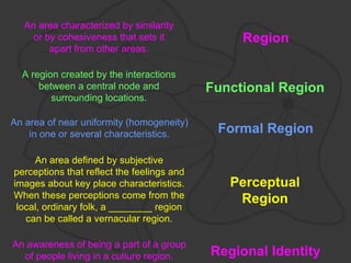 Kuby Chapter 2: Layers of Tradition: Culture Regions at Different ...