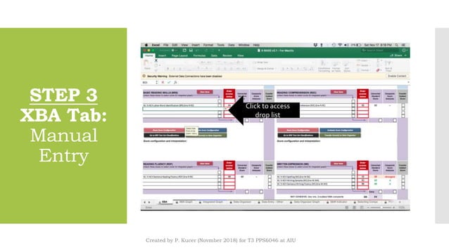 XBASS v2.1 data entry steps | PPT