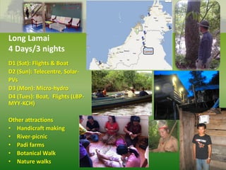 Kuching | Jan-15 | Case Study: Long Lamai Socio-economic Transformation ...