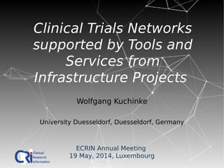 Kuchinke Clinical Trials Networks supported by tools and services | PPT | Free Download