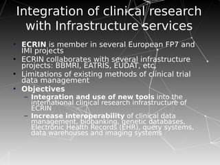 Kuchinke Clinical Trials Networks supported by tools and services | PPT | Free Download