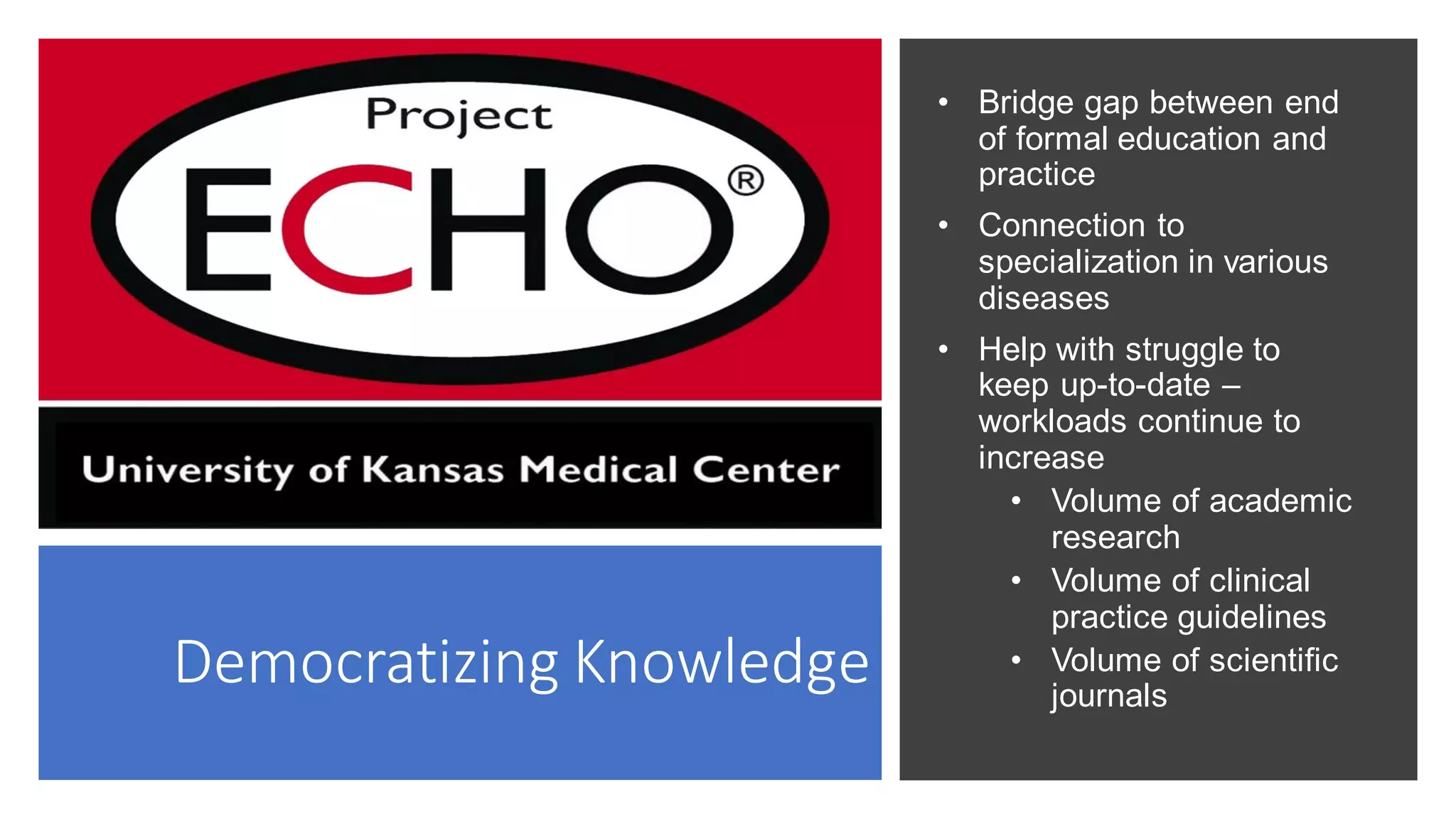 Project ECHO Presentation - HIT May 2023 | PDF