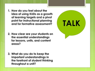 Know Understand Do | PPT