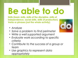 Know Understand Do | PPT