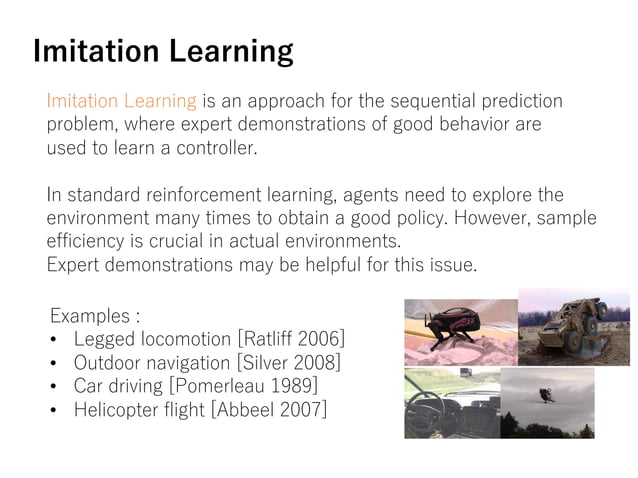 Imitation Learning for Autonomous Driving in TORCS | PPT