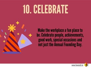 10 Ways to Show Your Team True Appreciation | PPT