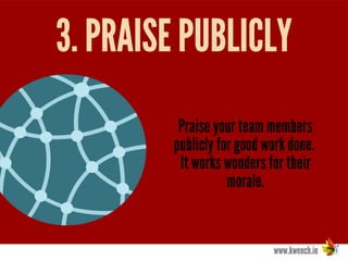 10 Ways to Show Your Team True Appreciation | PDF