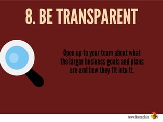 10 Ways to Show Your Team True Appreciation | PPT