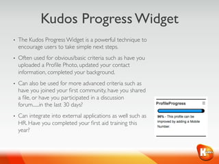Kudos Badges for IBM Connections - Driving User Adoption | PPT
