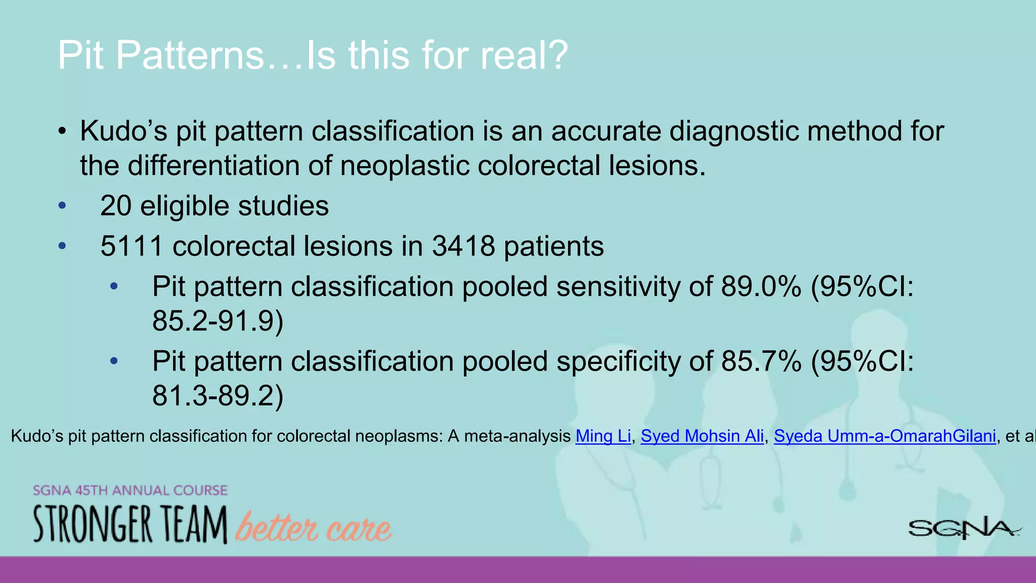 Kudos To You: Learning your Kudo Pit Patterns and Paris Polyp ...