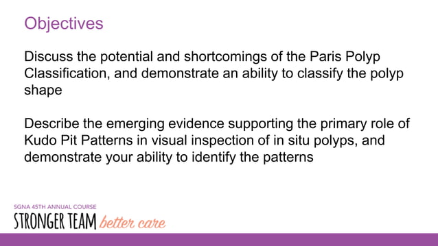 Kudos To You: Learning your Kudo Pit Patterns and Paris Polyp ...