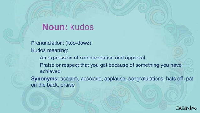 Kudos To You: Learning your Kudo Pit Patterns and Paris Polyp ...