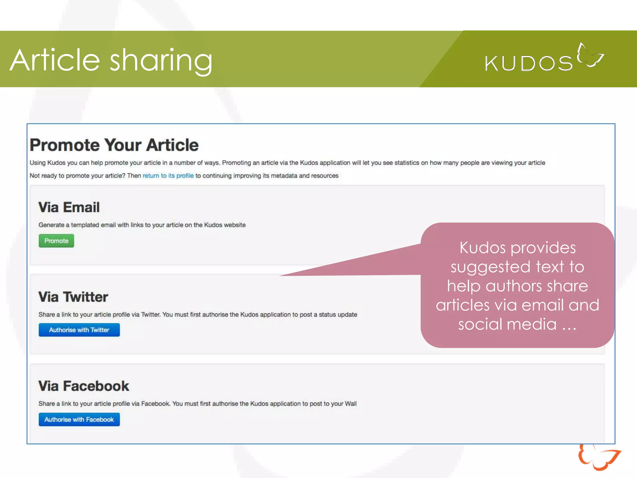 Kudos: How it Works | PDF