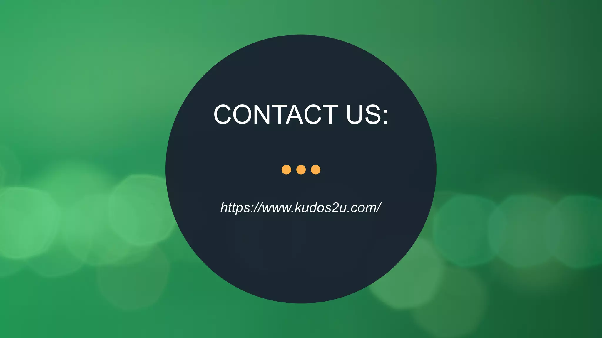 Kudos Customised Display Case | PPTX