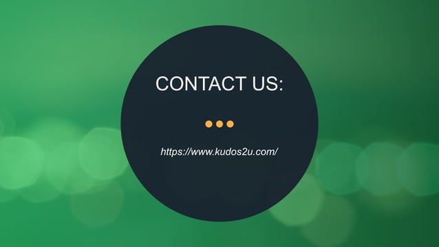 Kudos Customised Display Case | PPTX