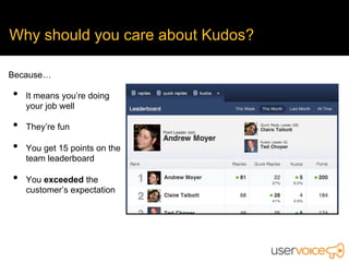 Get Kudos from customers (without bribing them) | PPT