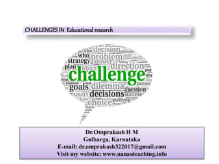 Challenges in Educational Researc-PPT.05.02.2015