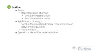 Data strutcure and annalysis topic array | PPT