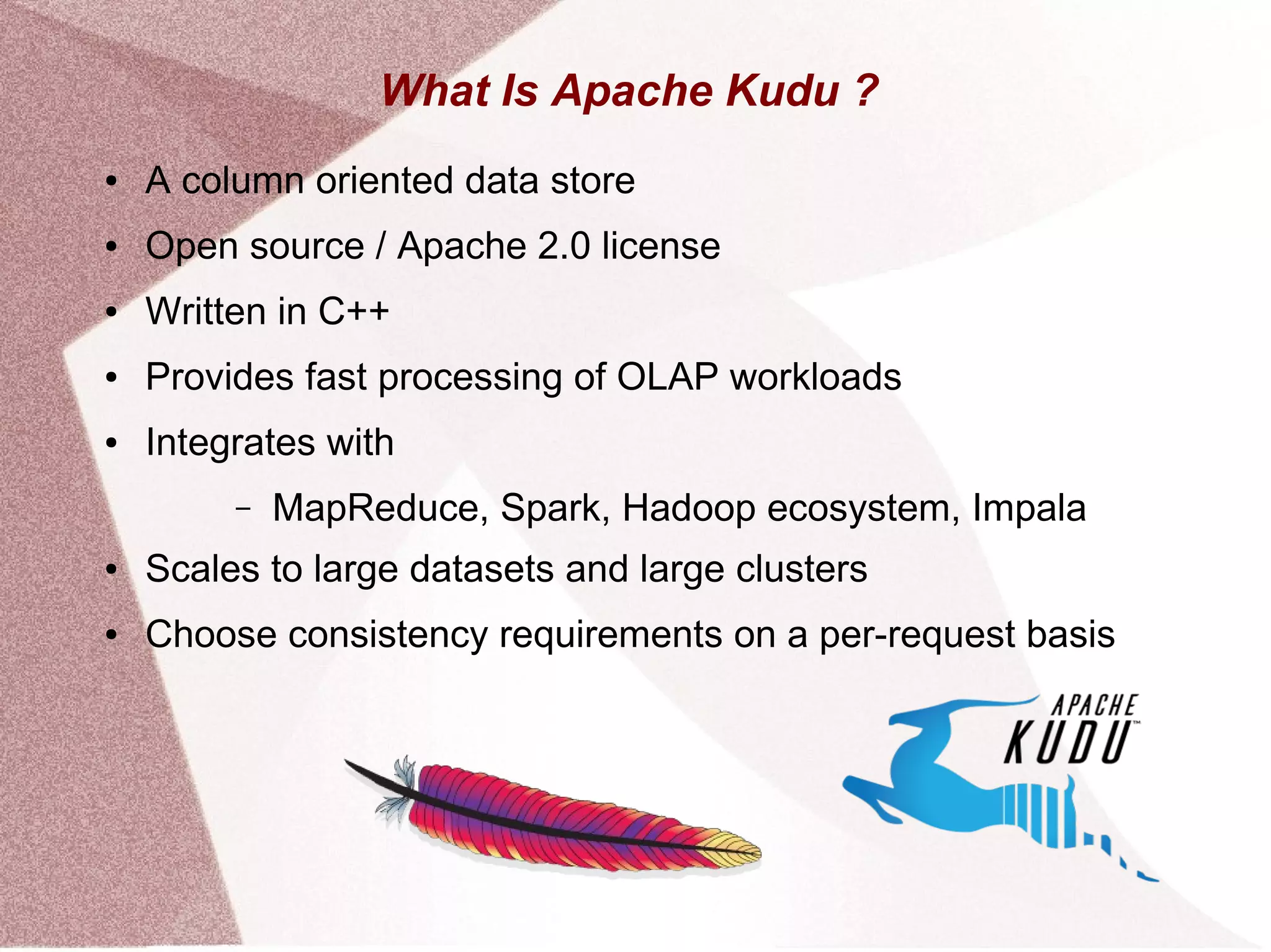 Apache Kudu | PDF