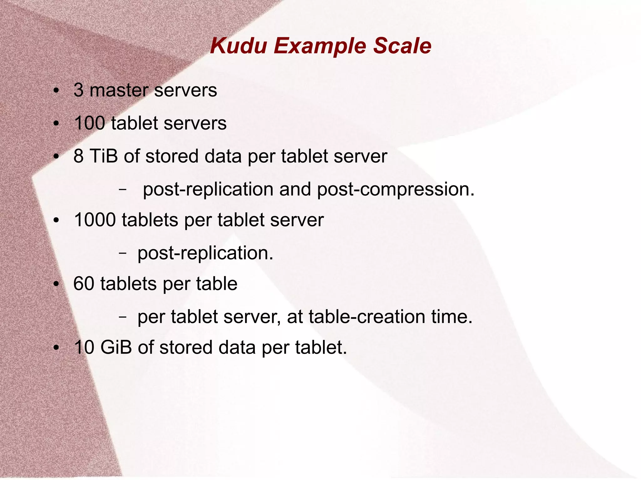 Apache Kudu | PPT
