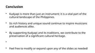 Kudyapi at ang mga paieospisjajanssns.pptx | World/International Music ...