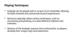 Kudyapi at ang mga paieospisjajanssns.pptx | World/International Music ...