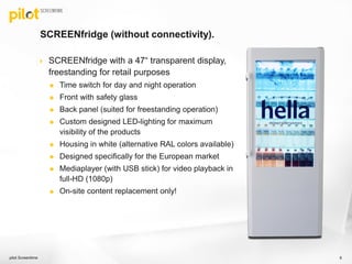 ScreenFridge - Transparent Refrigerator from pilot Screentime (ENGLISH ...